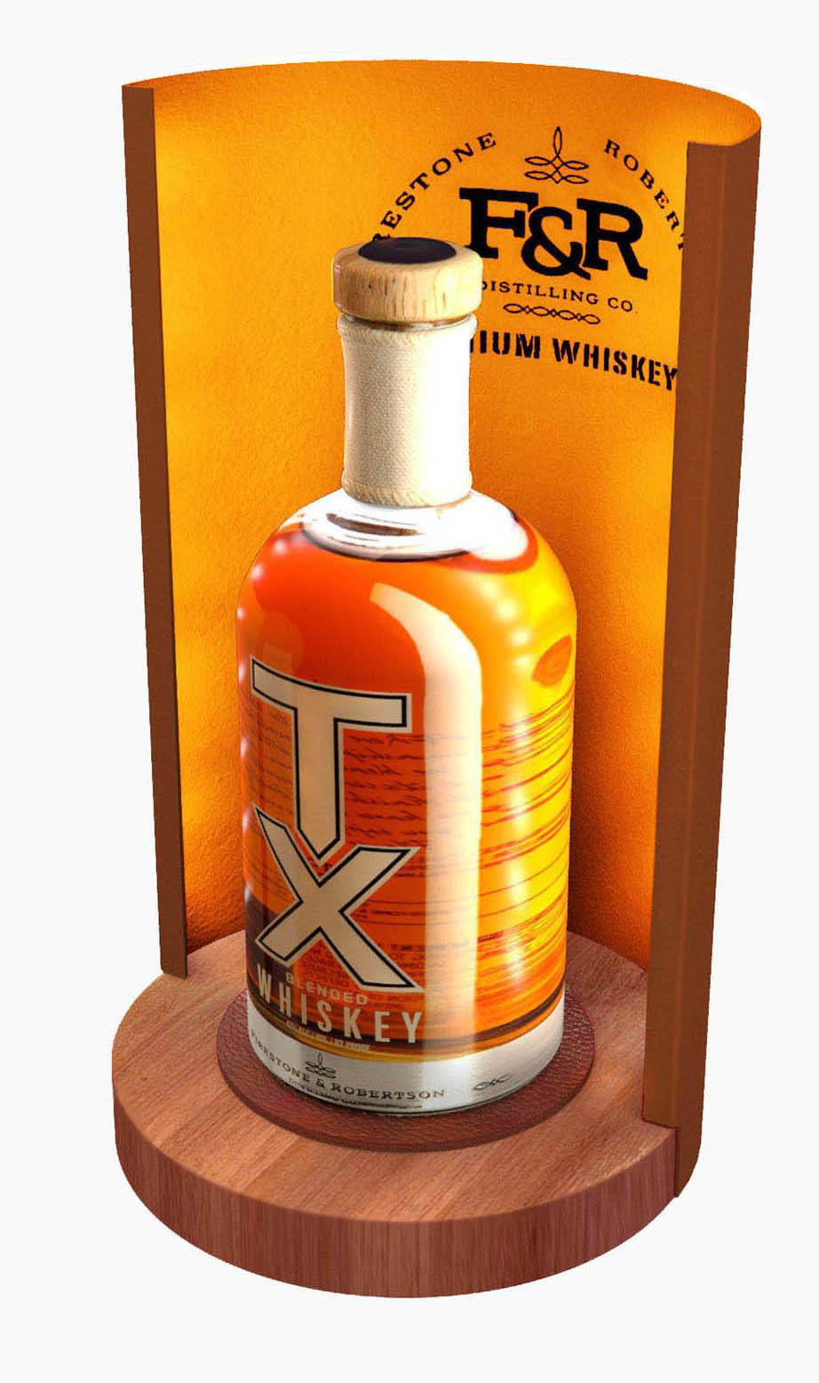 TX Whiskey Bottle Glorifier - MRL Promotions