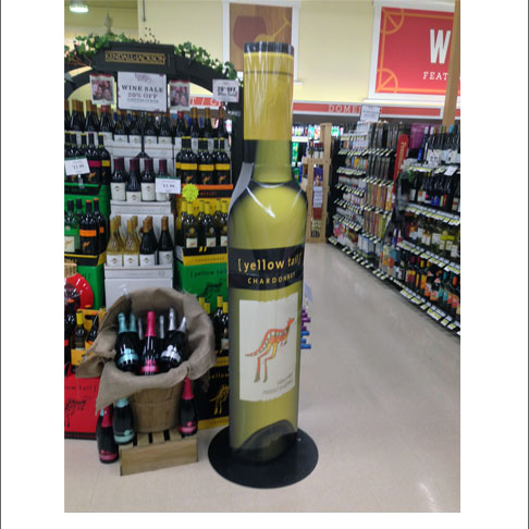 Yellow Tail Wine Bottle Display Enhancer - MRL Promotions