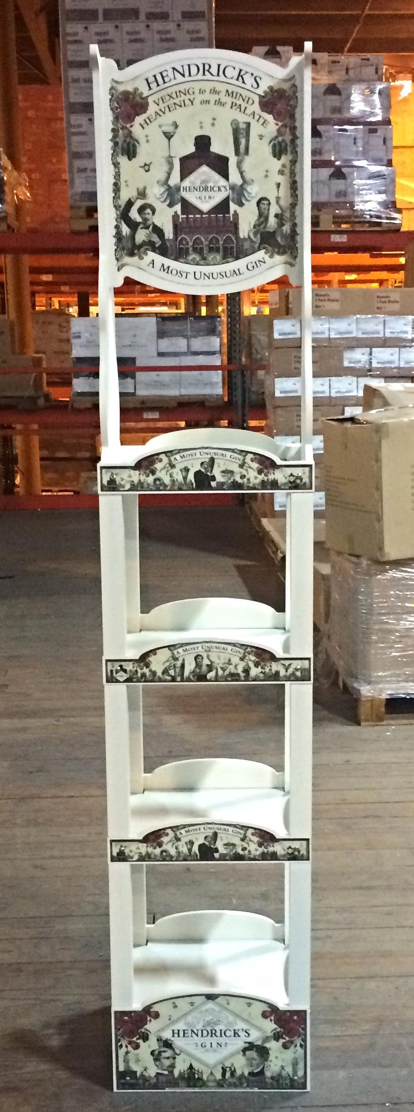 Hendricks Wood Display - MRL Promotions