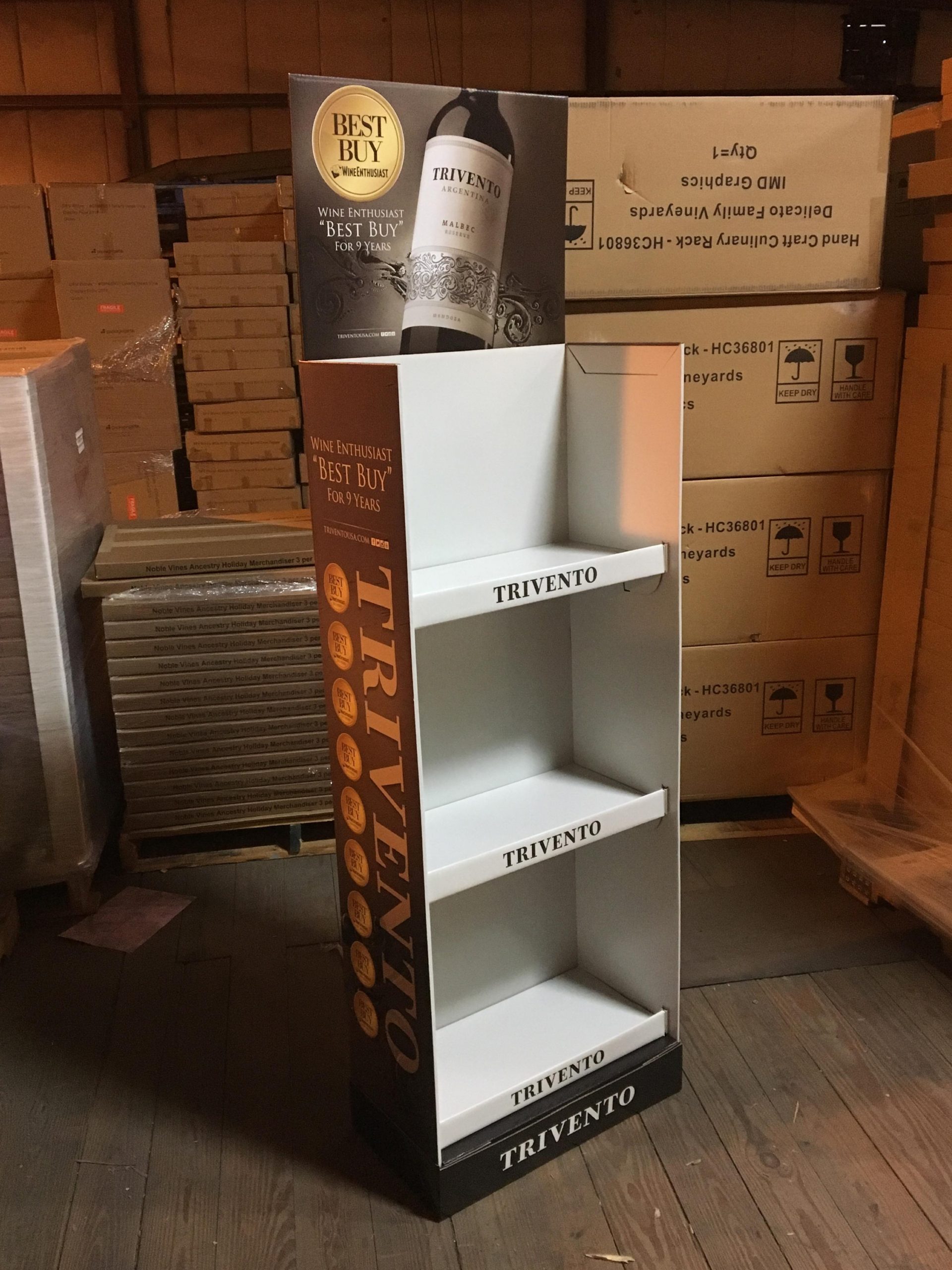 Trivento POP Display - MRL Promotions