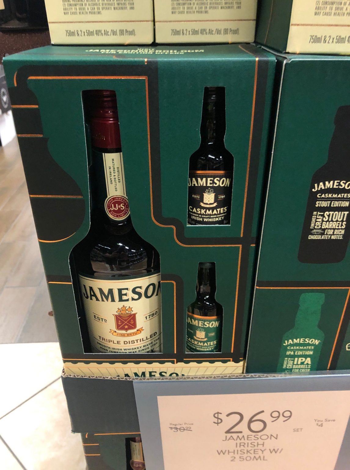 Jameson Irish Whiskey VAP - MRL Promotions