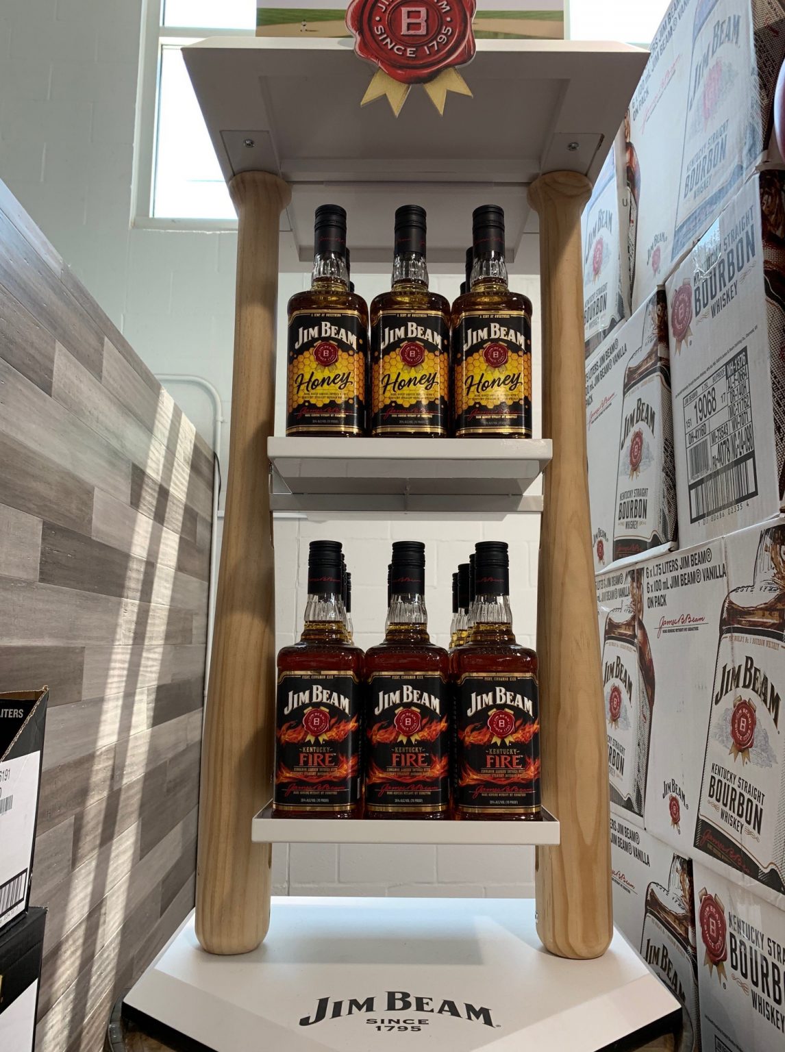 Jim Beam Baseball Inspired Display - MRL Promotions