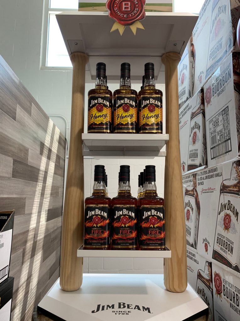 Jim Beam Baseball Inspired Display - MRL Promotions