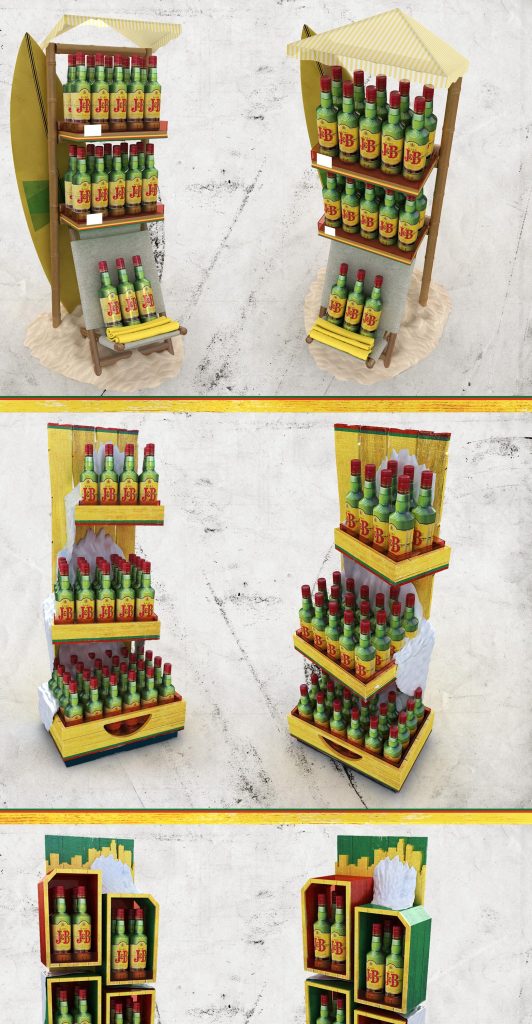 Display Mock Ups - MRL Promotions