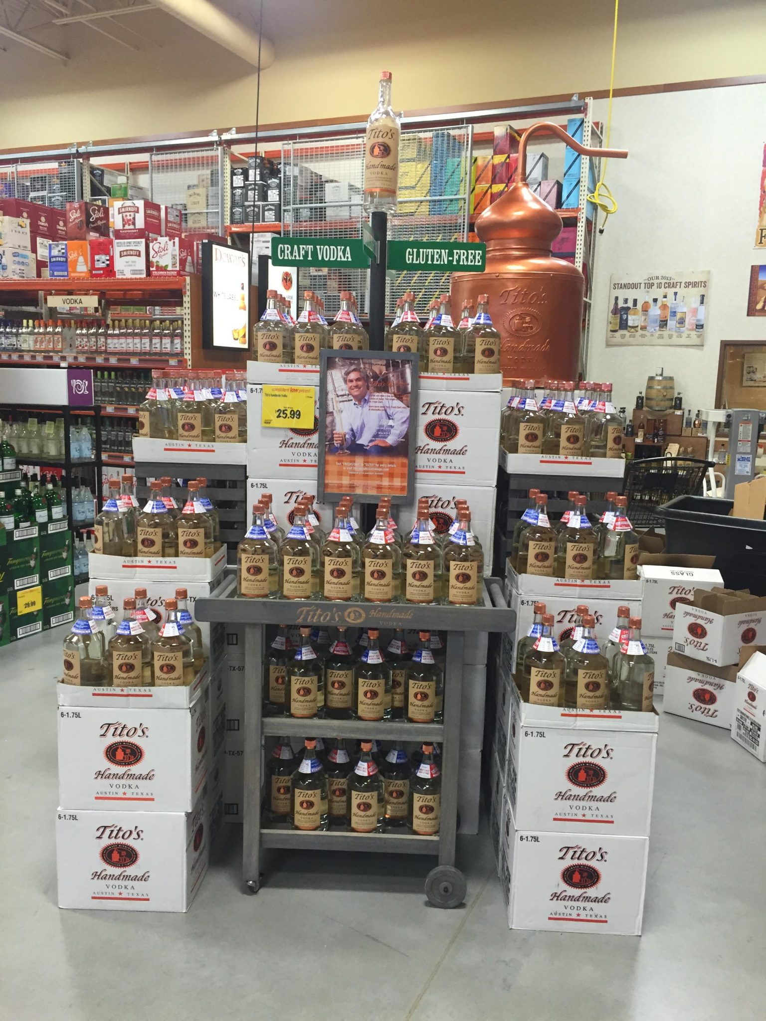 Tito's Mass Display - MRL Promotions