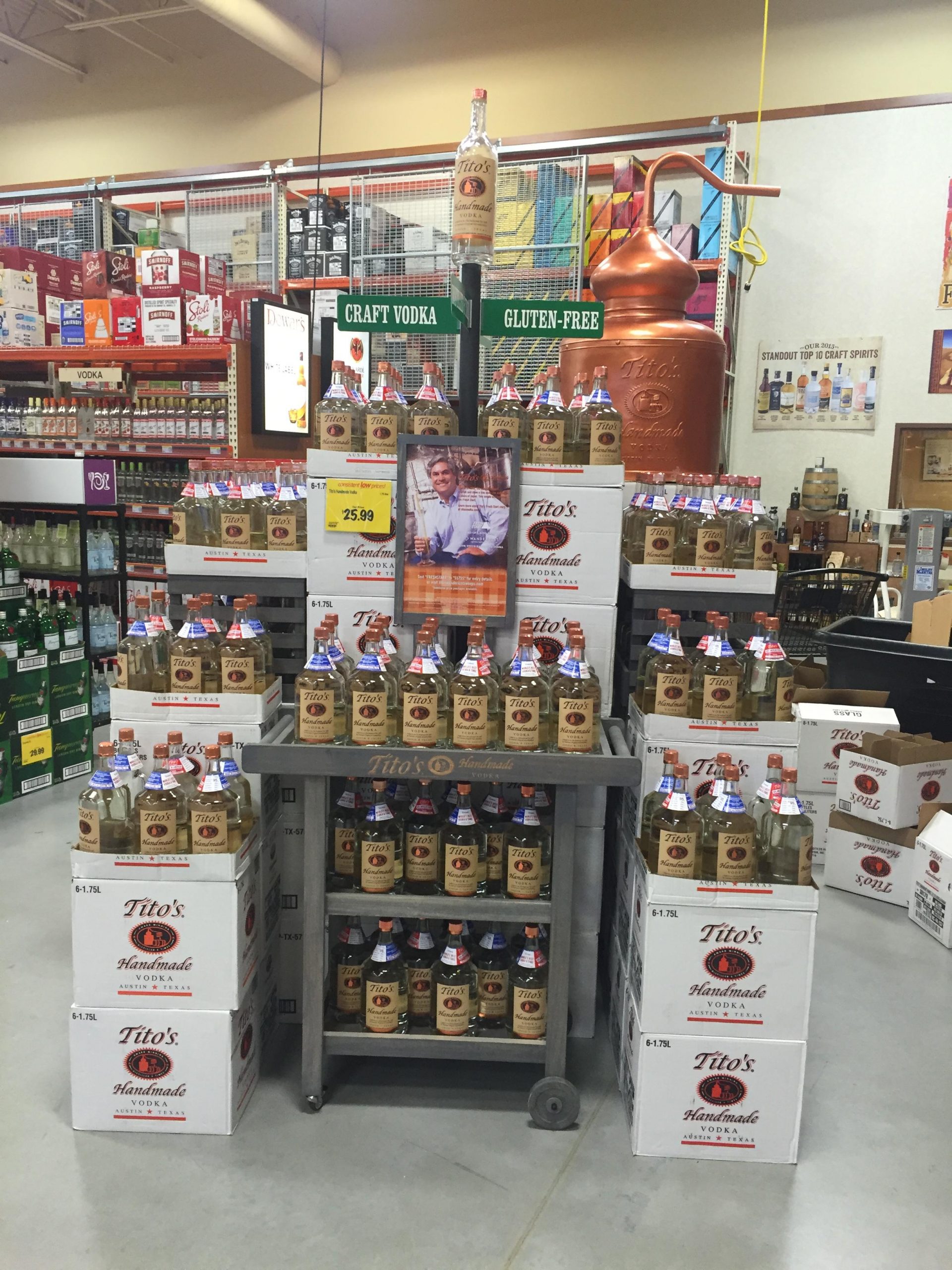 Tito's Mass Display - MRL Promotions