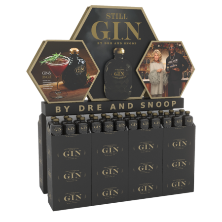 Still Gin wow display - MRL Promotions